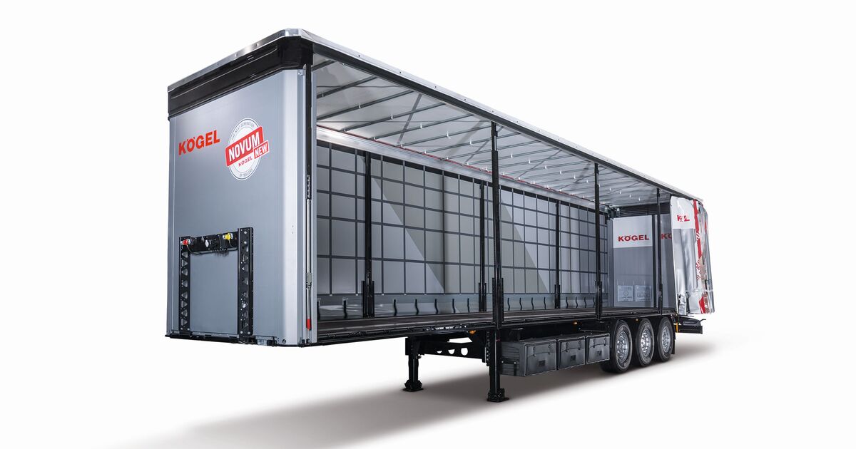 Kögel mit Strong & Go-Aufbau: Code XL und Daimler 9.5 ohne Latten ...